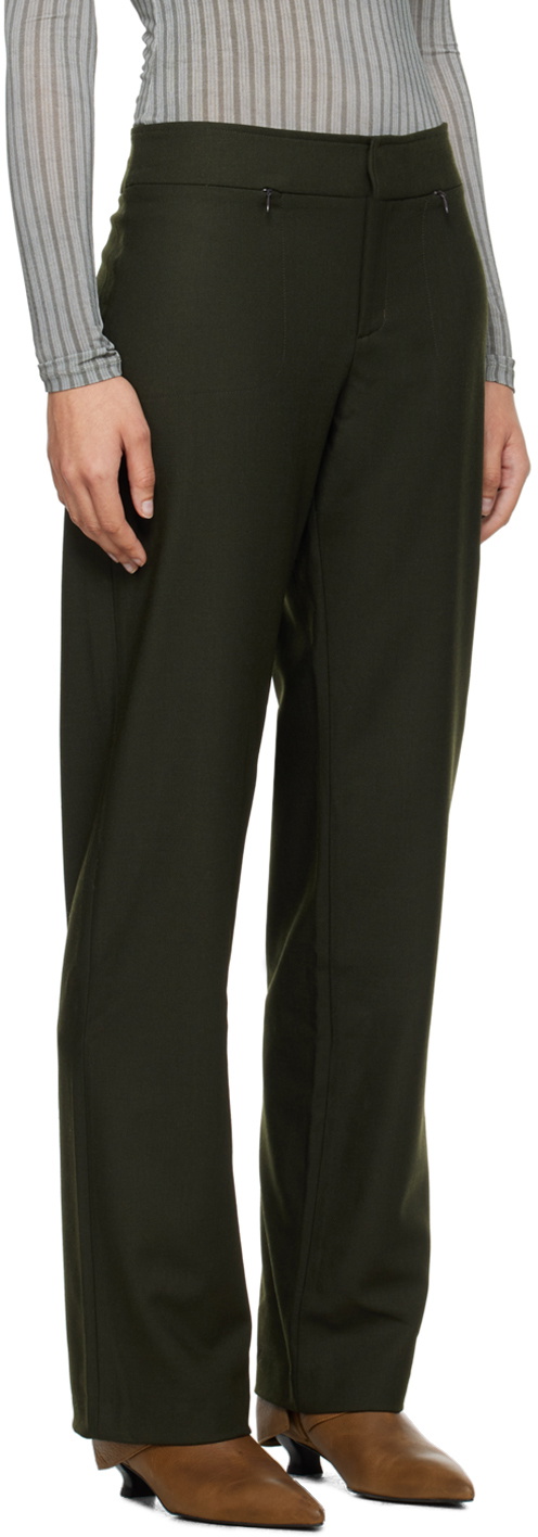 Paloma Wool Khaki Baozi Trousers Paloma Wool