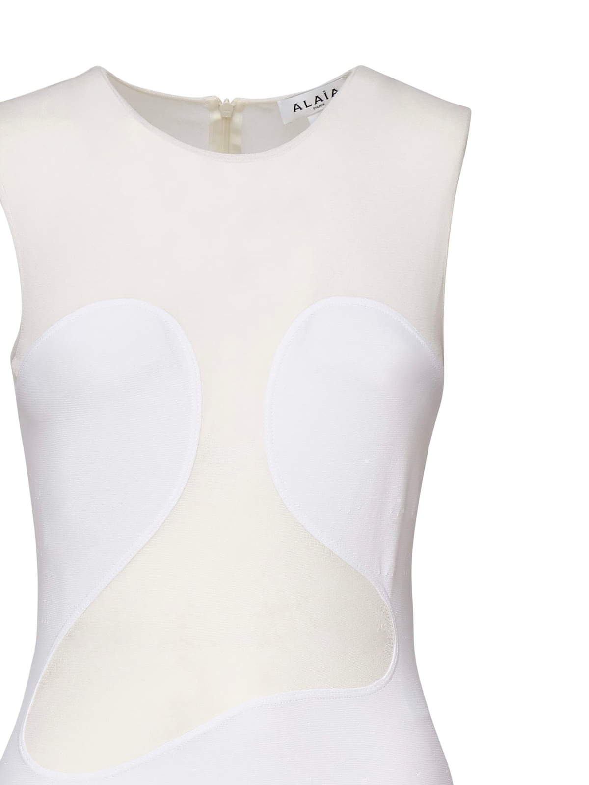 Alaia Knitted Dress In A Shaped Shape ALAÏA