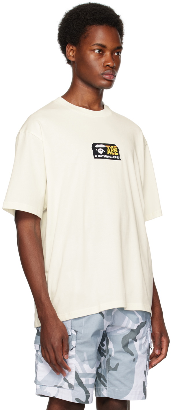 BAPE Off-White Album Monogram T-Shirt A Bathing Ape