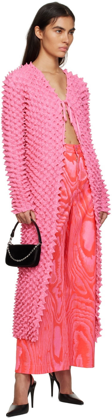 Marques Almeida Pink Spike Cardigan Marques Almeida