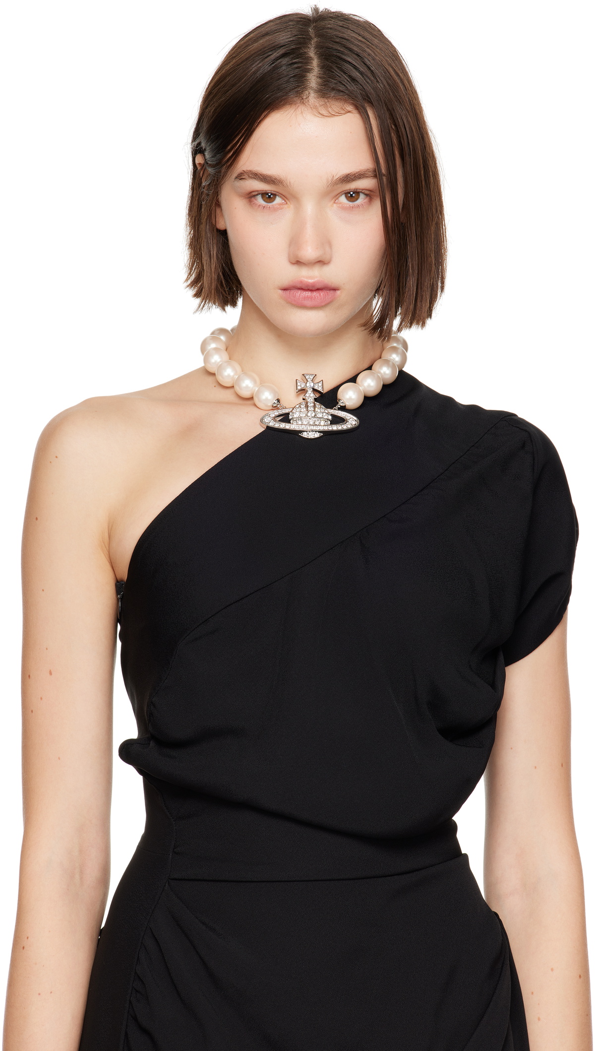 Vivienne Westwood White Neysa Necklace Vivienne Westwood