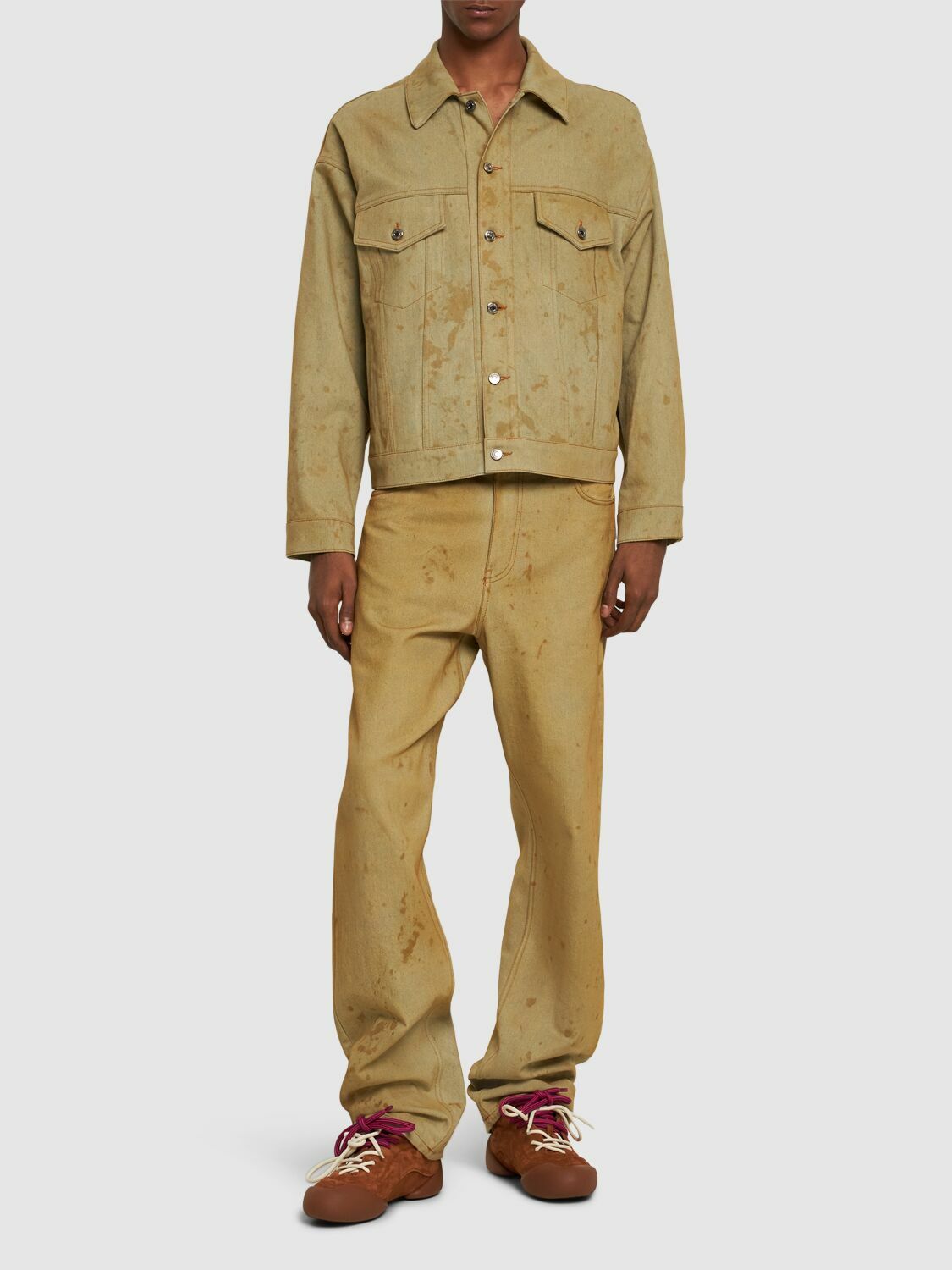 MSGM Tea Wash Denim Jeans MSGM