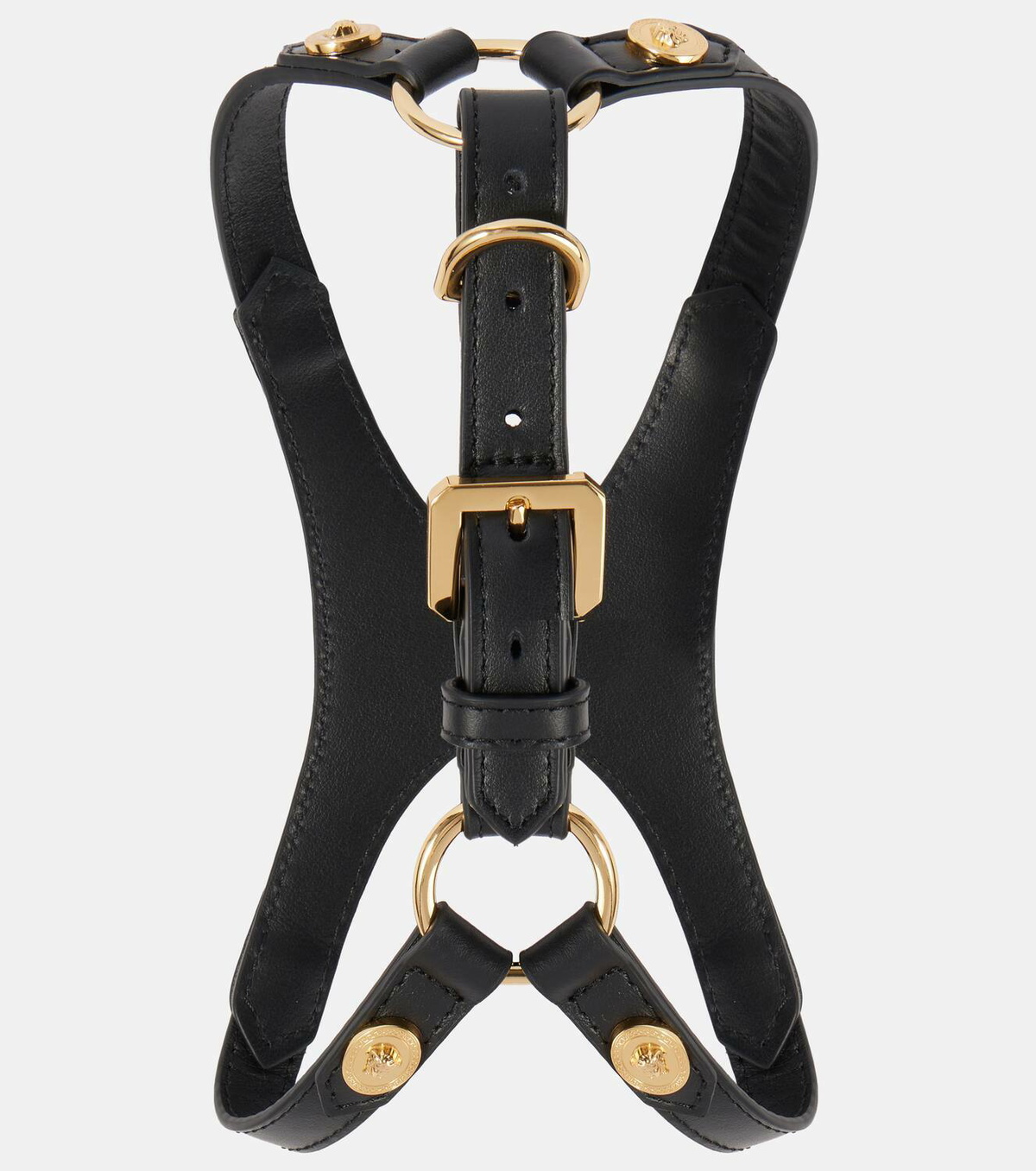 Versace Home Leather dog harness Versace