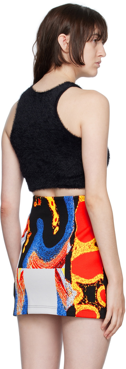 AMBUSH Black Fuzzy Tank Top Ambush