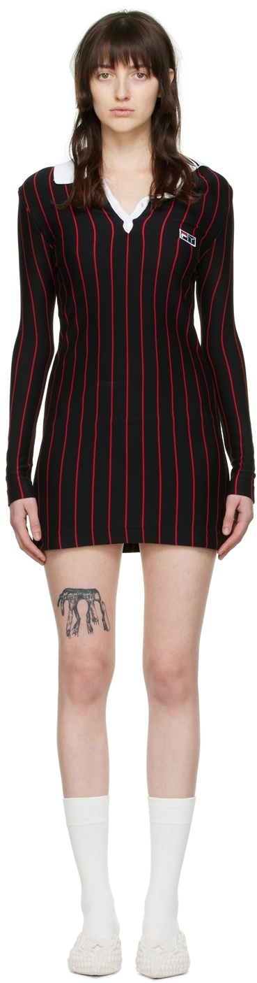 Y/Project Black Cotton Mini Dress Y/Project