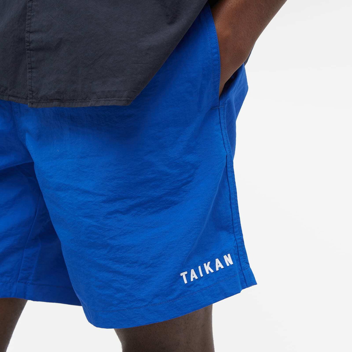 Taikan Men's Nylon Shorts in Royal Taikan