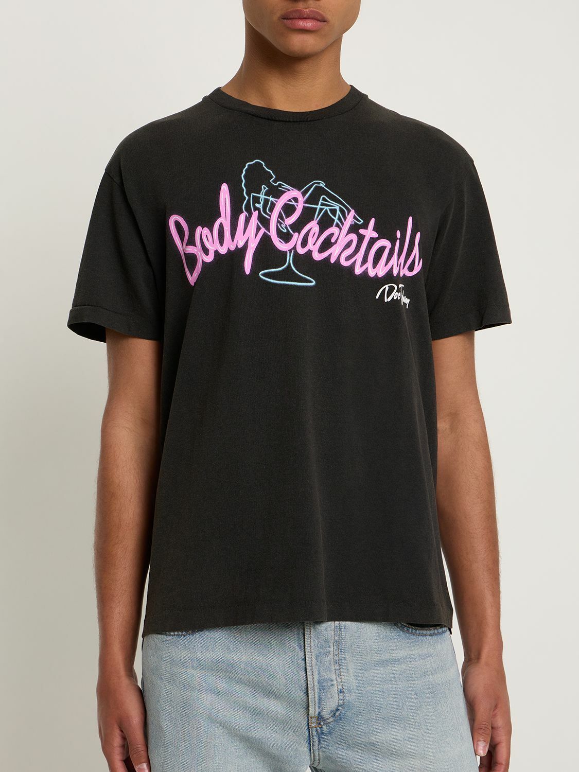 GALLERY DEPT. Body Cocktails Cotton Jersey T-shirt Gallery Dept.