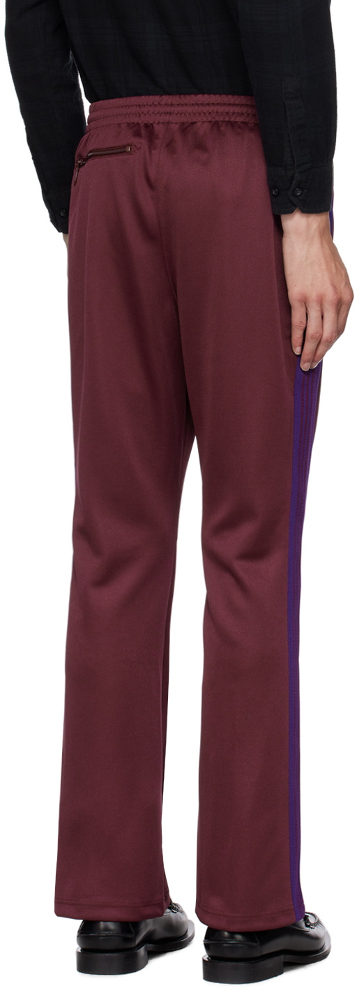 NEEDLES Burgundy Drawstring Track Pants Needles