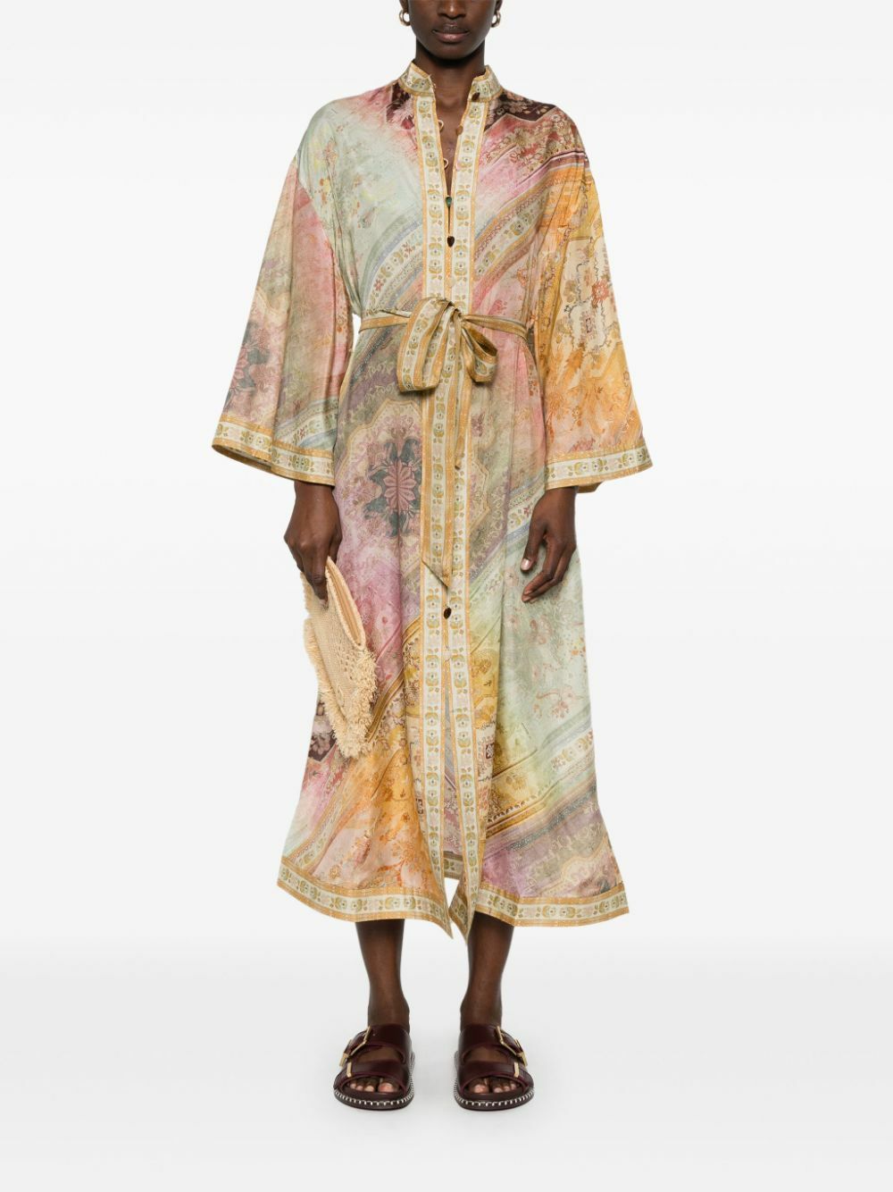 ZIMMERMANN Tallow Midi Dress Zimmermann