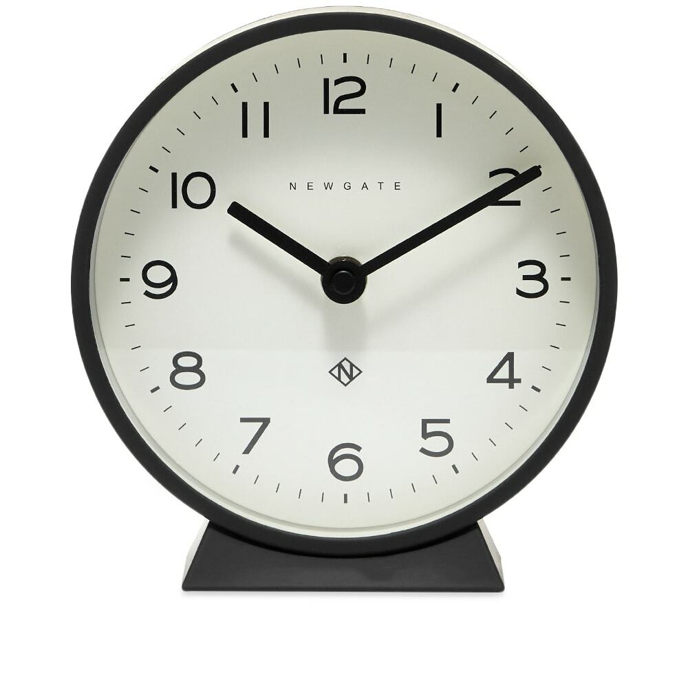 Newgate Clocks M Mantel Echo Clock in Black Newgate Clocks
