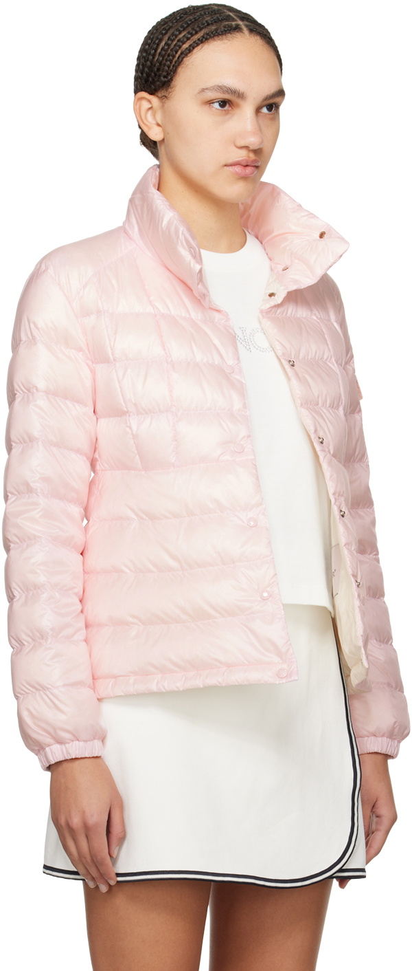 Moncler Pink Amina Down Jacket Moncler