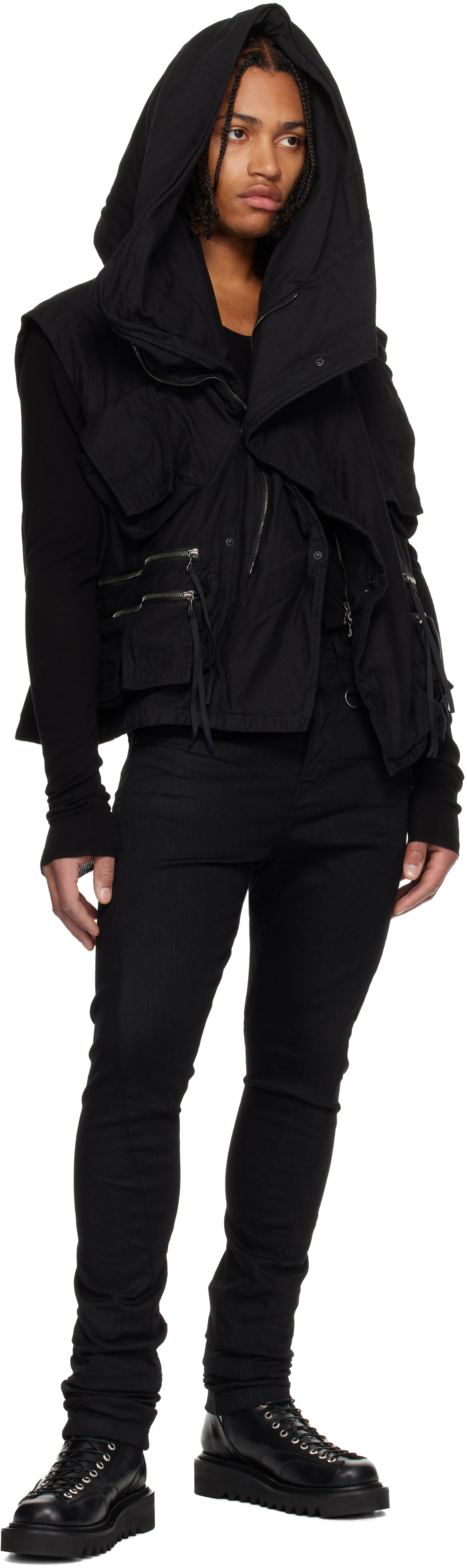 Julius Black Gazelle Skinny Jeans Julius
