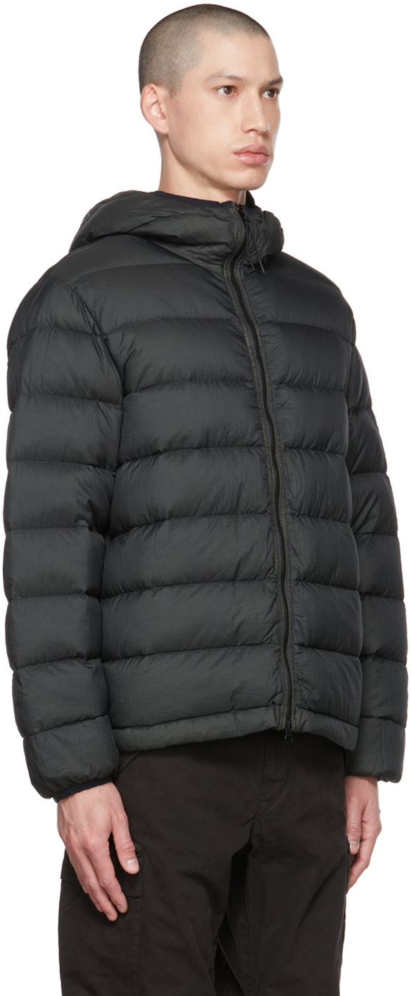 C.P. Company Black Layered Down Jacket C.P. Company