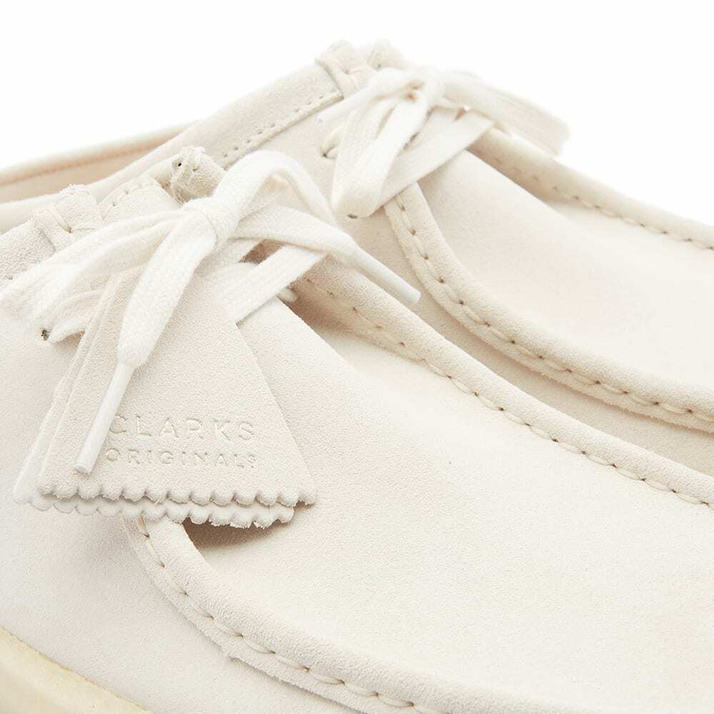 Clarks Originals Men's Wallabee Cup Mule in Off White Suede Clarks ...
