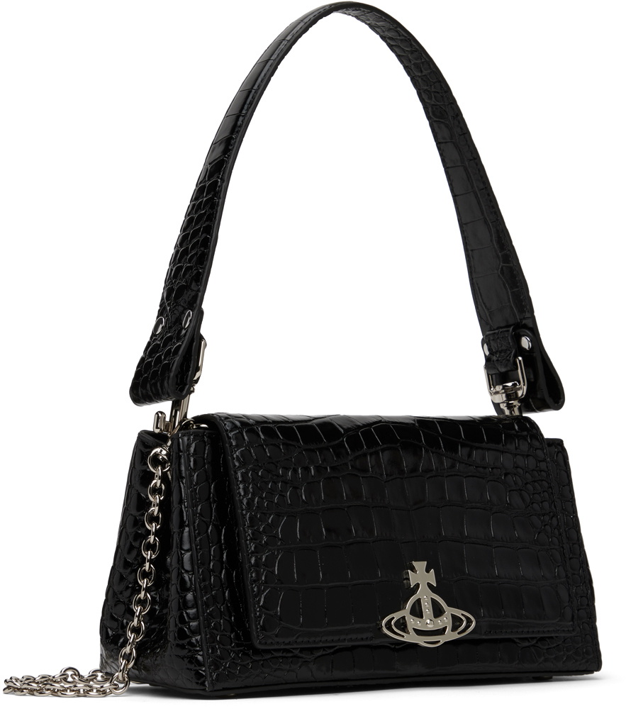 Vivienne Westwood Black Medium Hazel Bag Vivienne Westwood