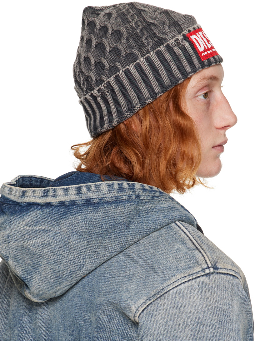 Diesel Black K-Eriko Beanie Diesel