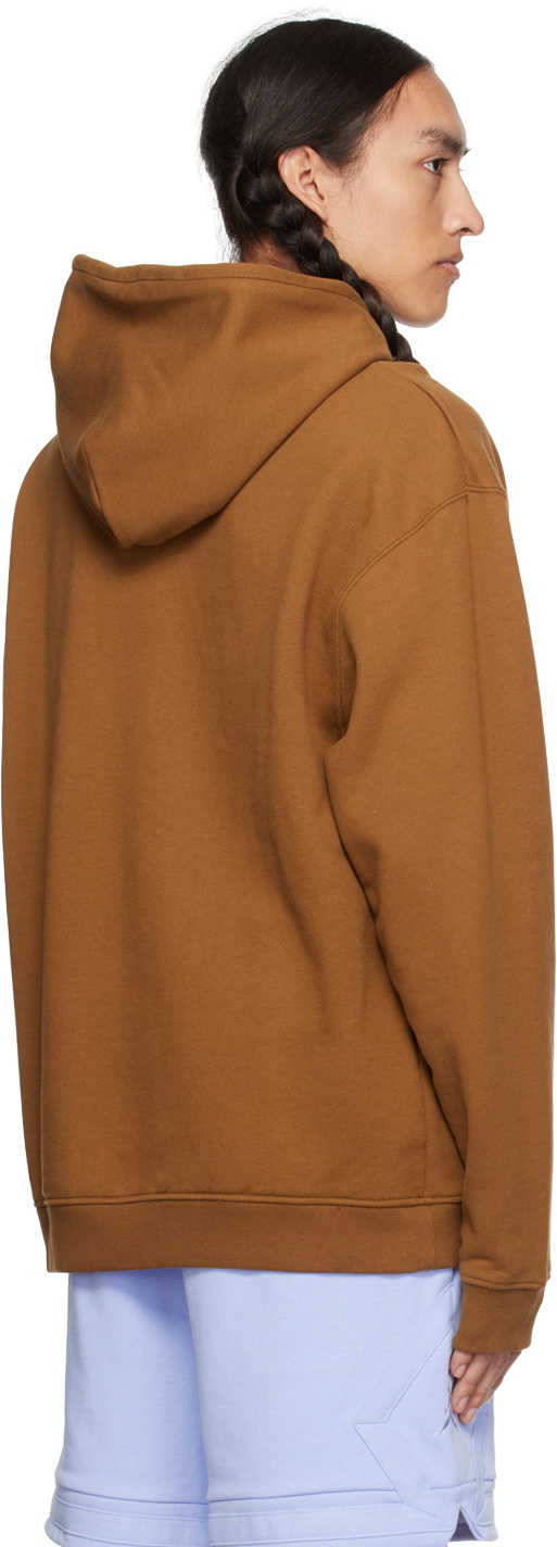 Nike Jordan Brown Air Jordan Wordmark Hoodie Nike Jordan Brand