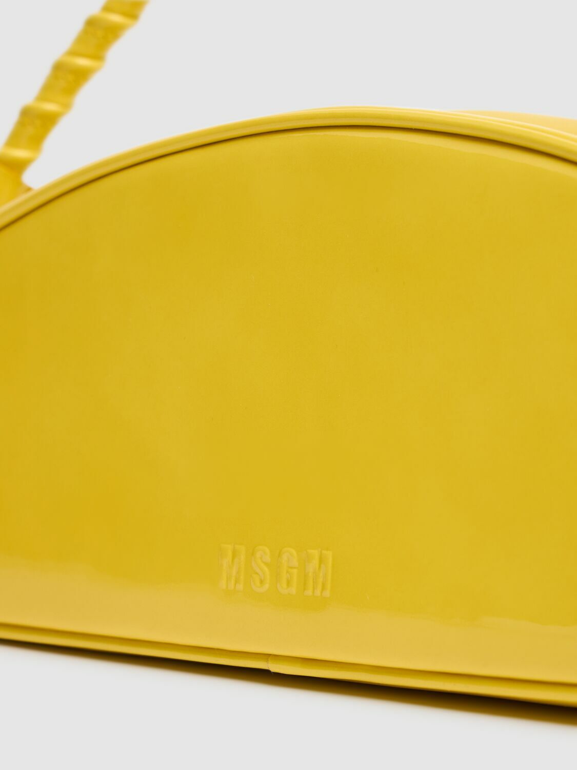 MSGM Small Bean Leather Shoulder Bag MSGM