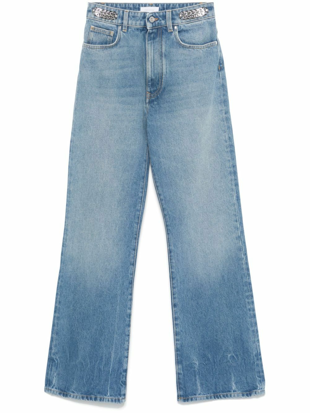 Rabanne Blue Straight-Leg Jeans Paco Rabanne