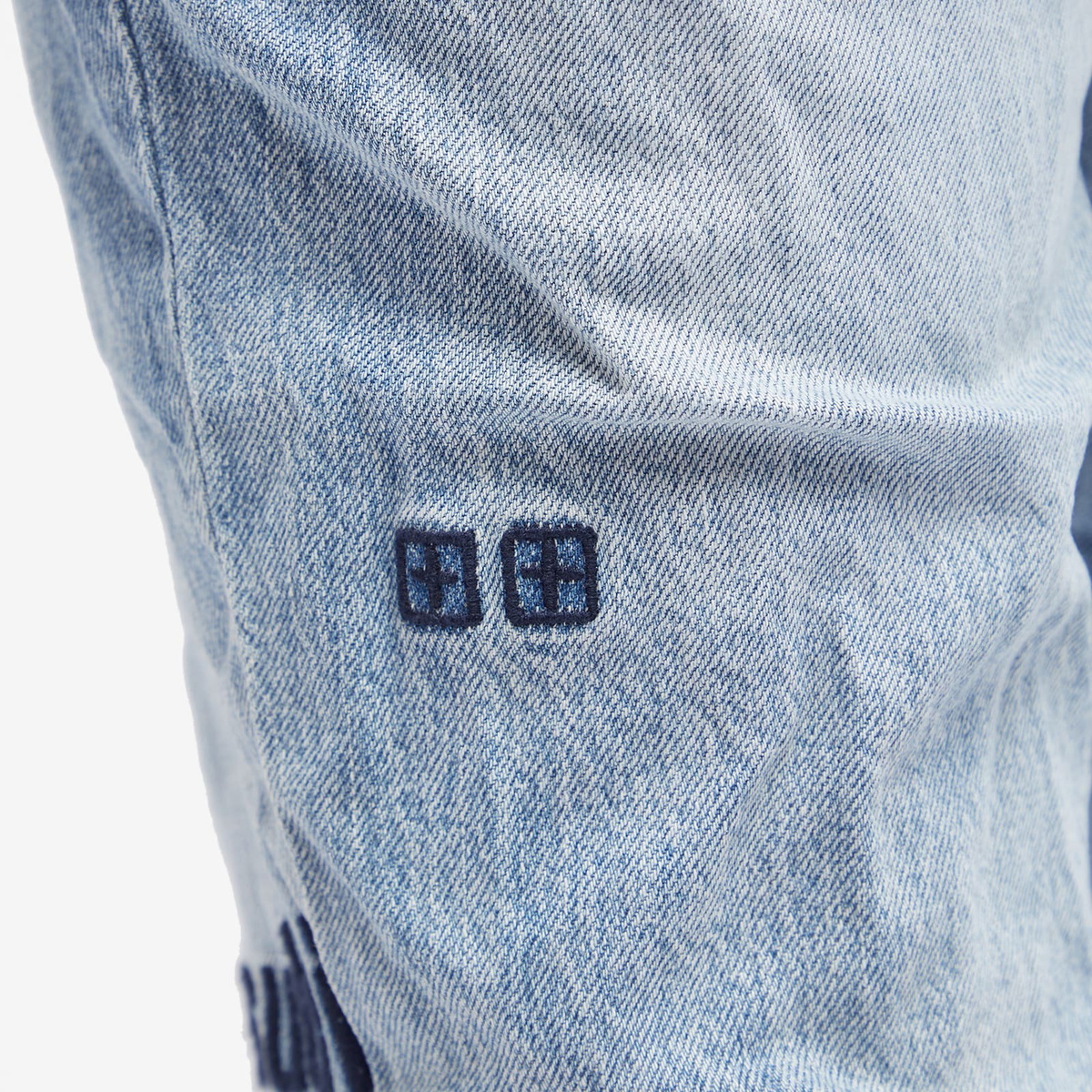 Ksubi Men's Chitch Self Repair Jean in Blue Ksubi