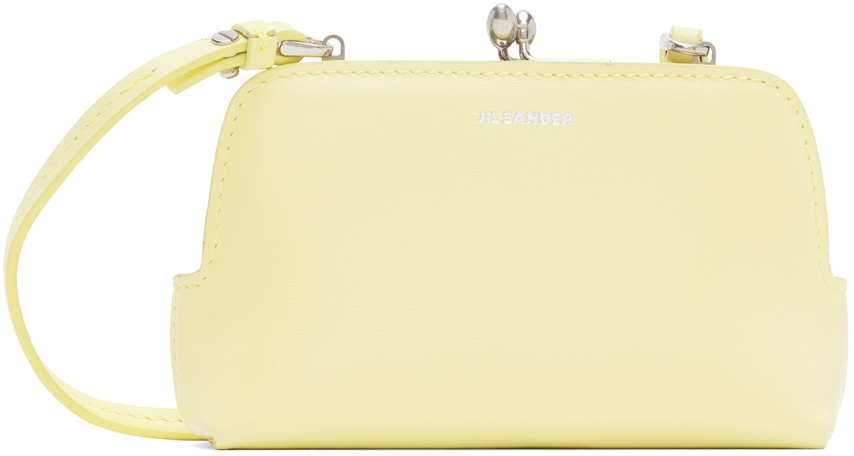 Jil Sander Yellow Micro Goji Bag Jil Sander