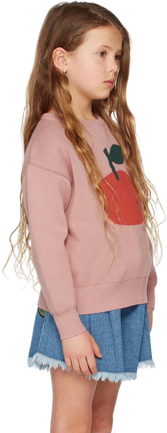Jellymallow Kids Pink Apple Sweater Jellymallow
