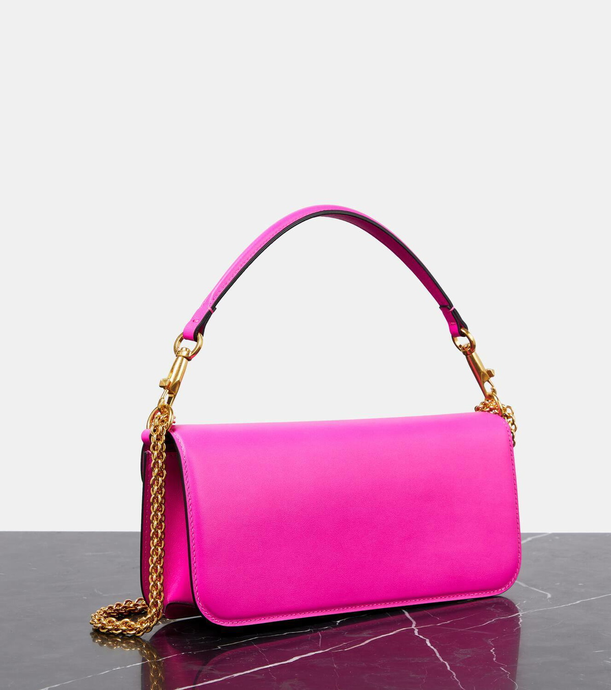 Valentino Garavani Locò leather shoulder bag Valentino Garavani