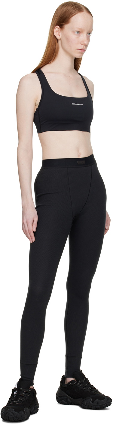 District Vision Black Citta Sport Bra District Vision