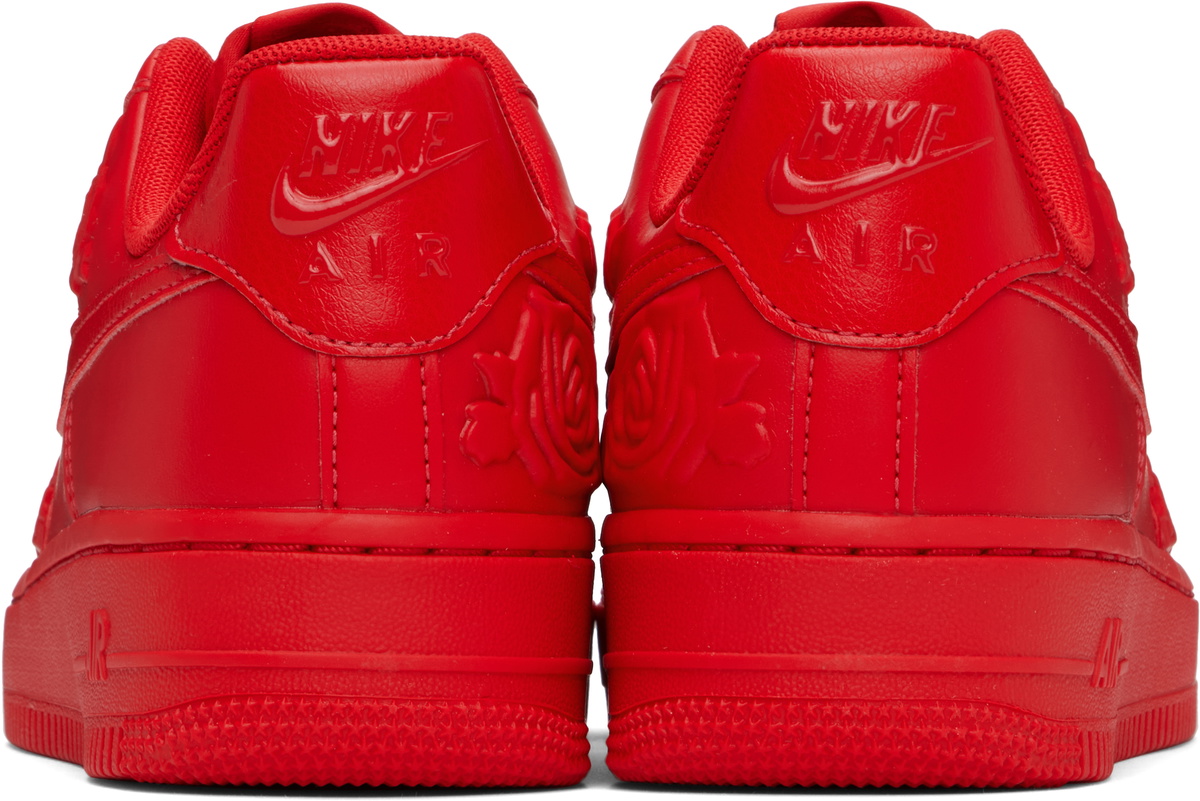 Nike Red Air Force 1 '07 Sneakers Nike
