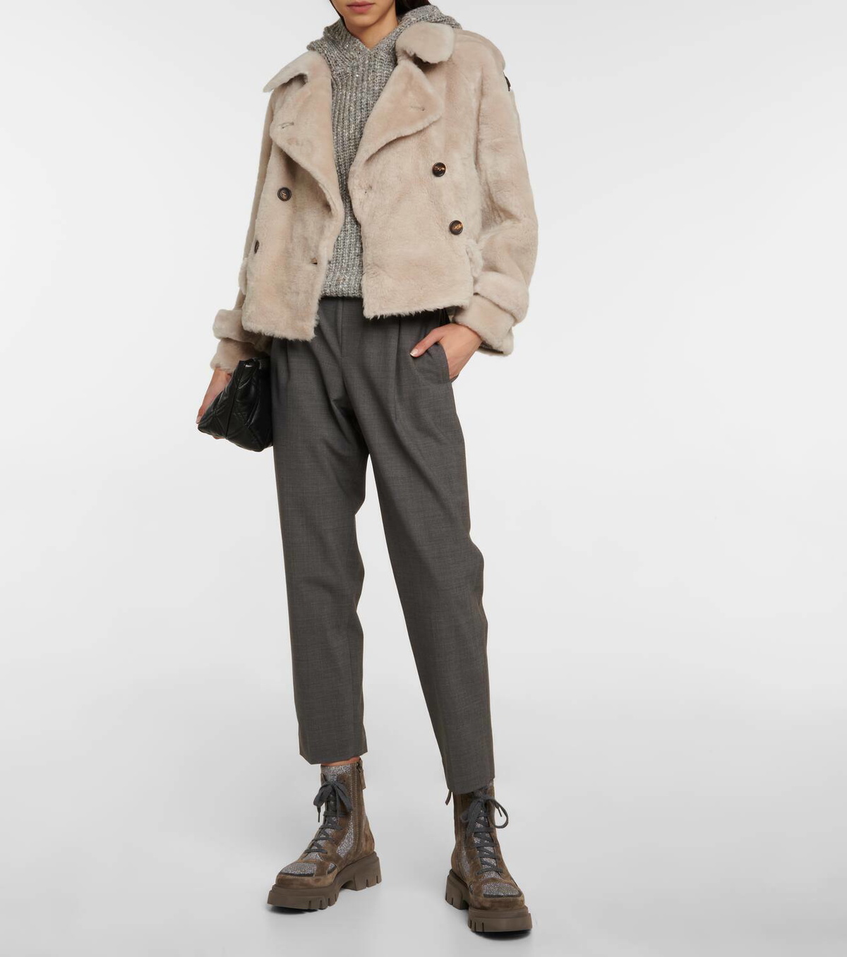 Brunello Cucinelli Shearling jacket Brunello Cucinelli