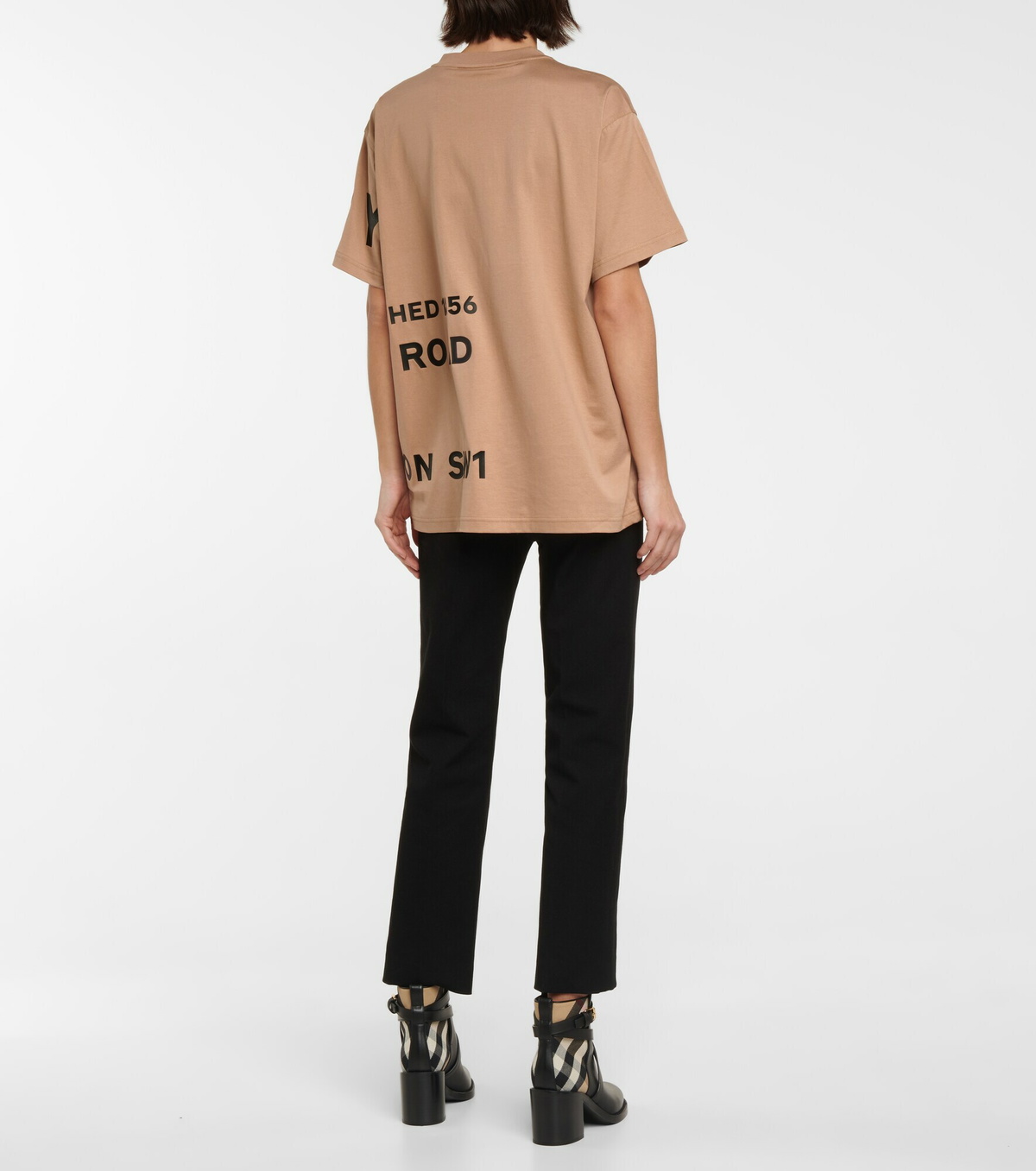 Burberry - Horseferry cotton T-shirt Burberry