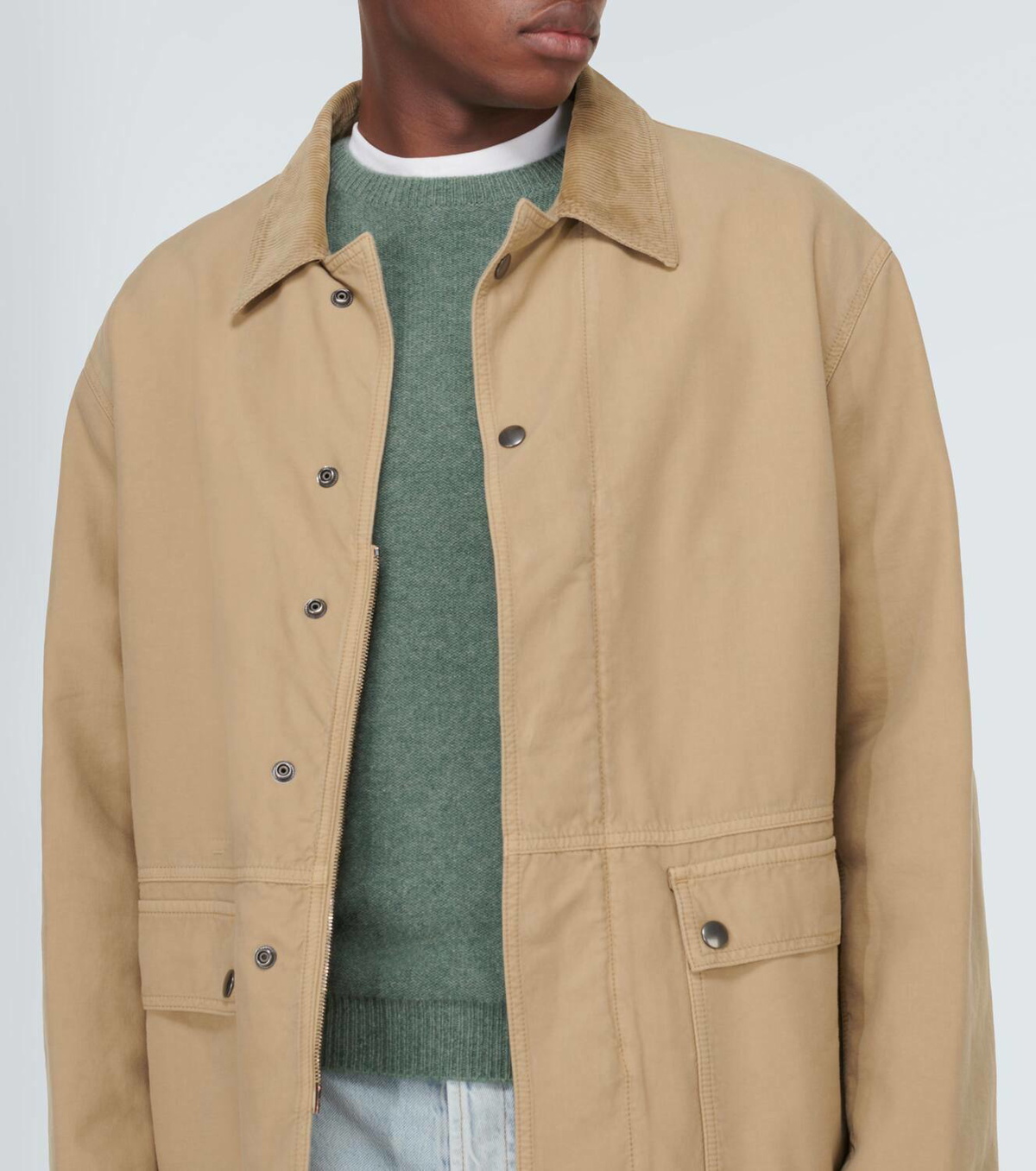 The Row Frank cotton canvas field jacket The Row