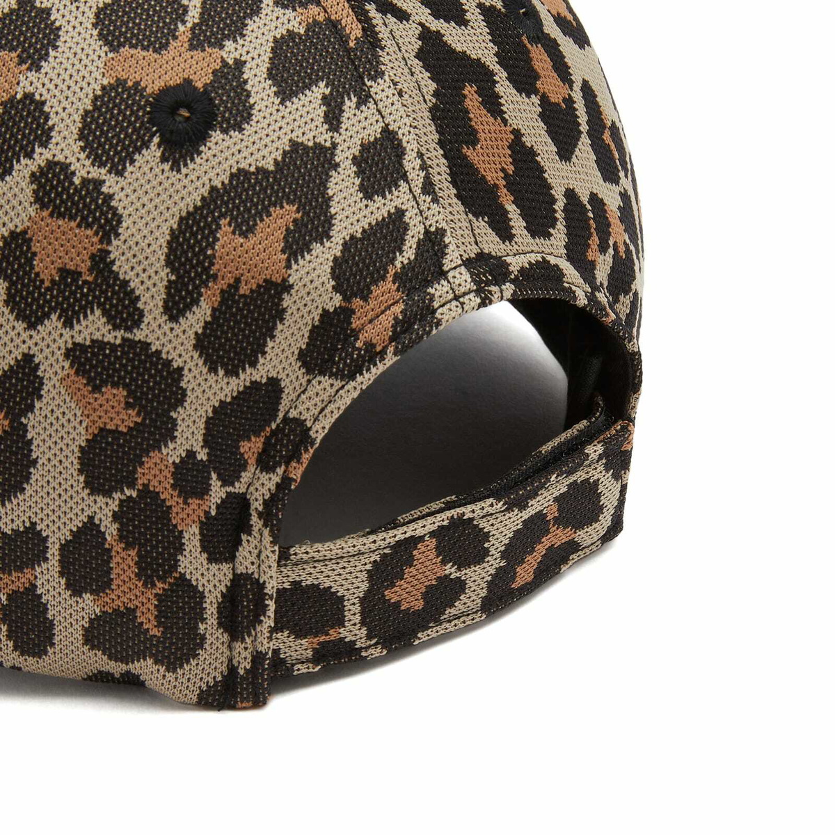 Needles Men's Jacquard Baseball Cap in Leopard Needles