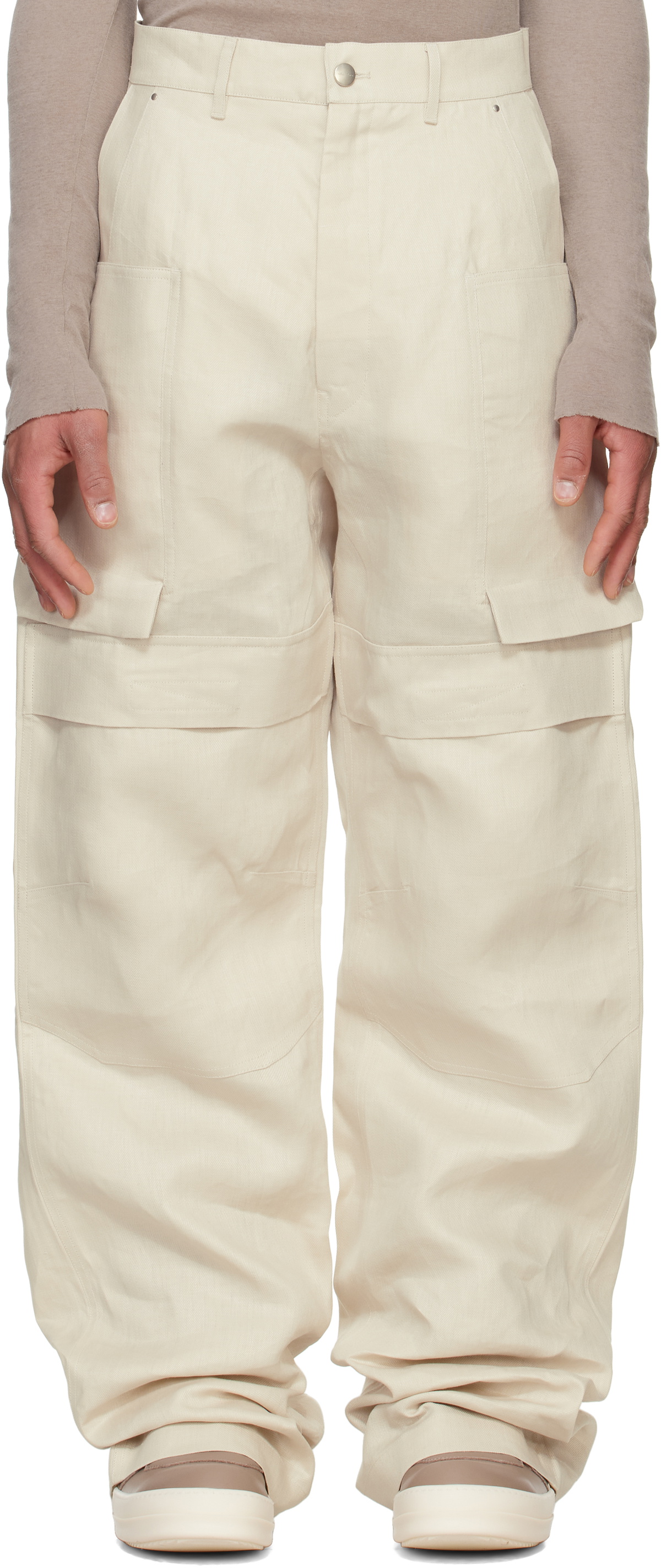 Rick Owens Off-White Hollywood Stefan Cargo Pants Rick Owens