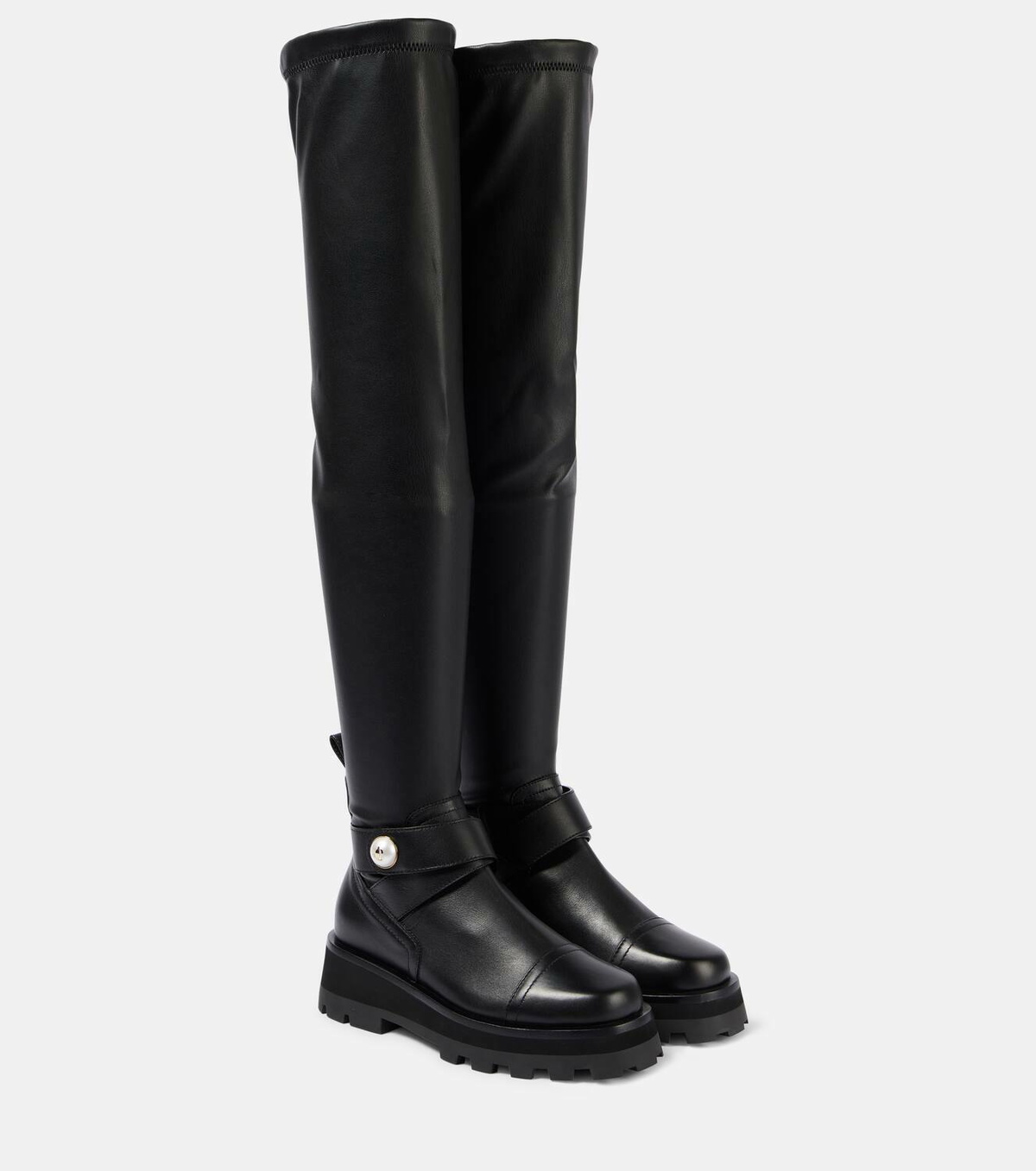 Jimmy Choo Meena leather over-the-knee boots Jimmy Choo