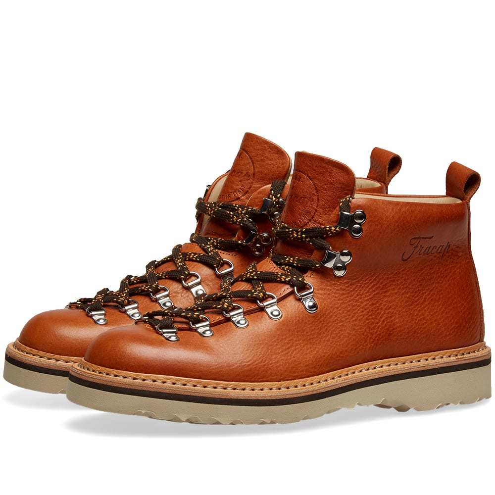 Fracap M120 Ankara Sole Guardolo Scarponcino Boot Cognac Fracap