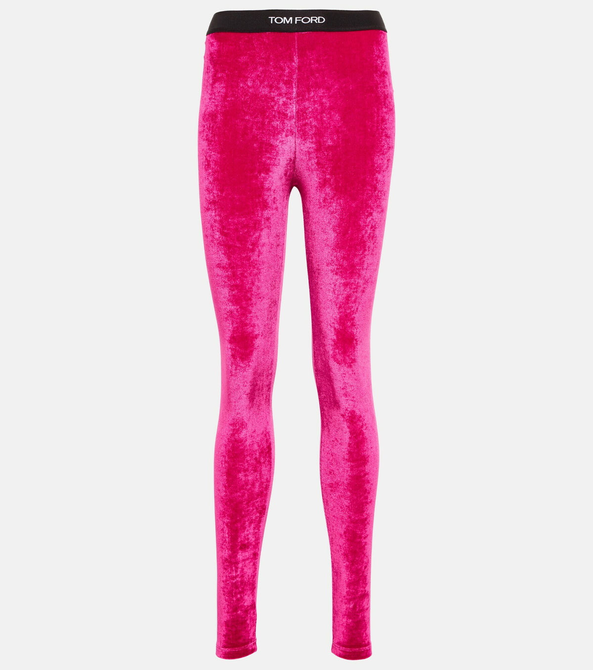 Tom Ford Logo Velvet Leggings Tom Ford