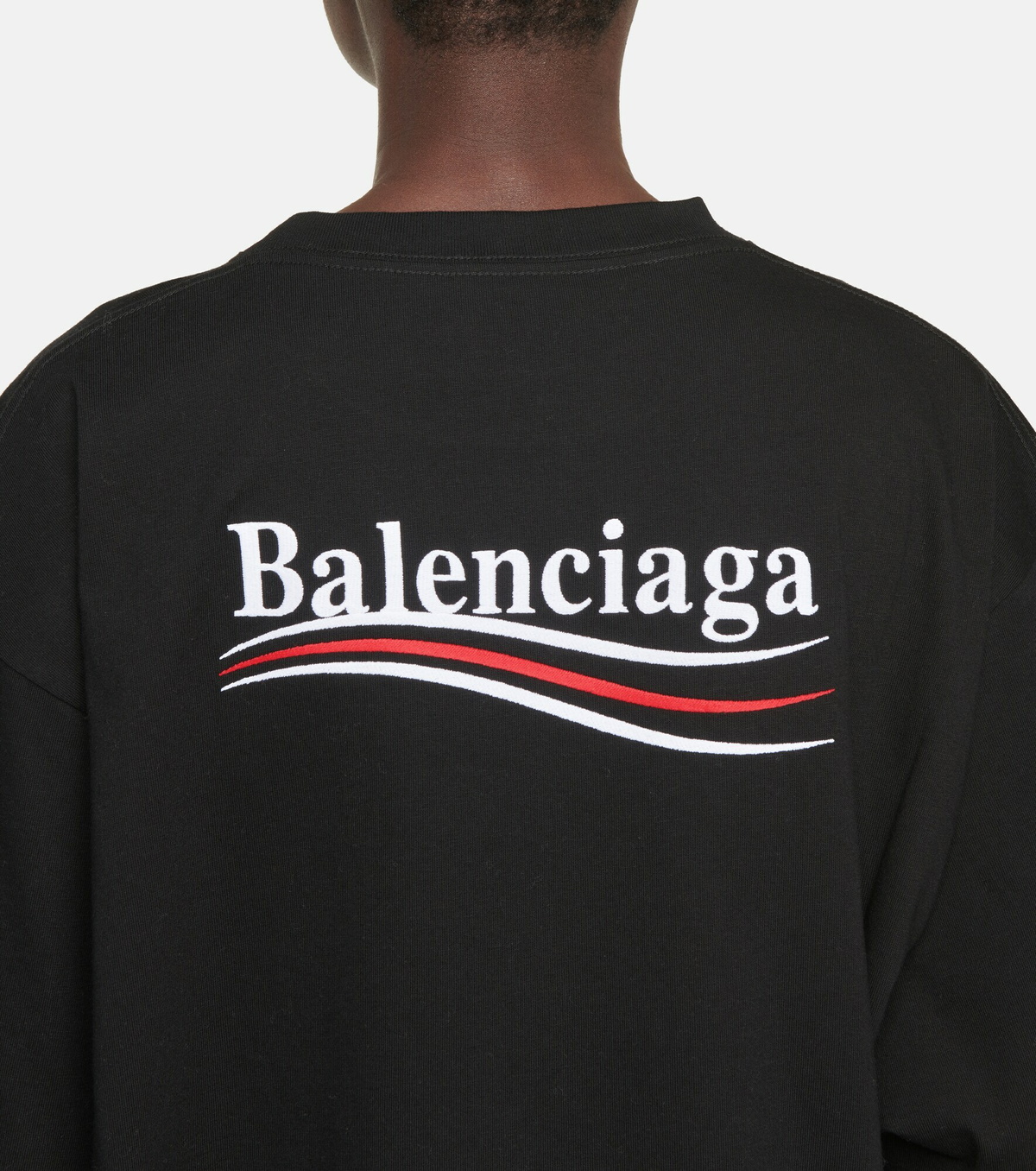 Balenciaga - Logo cotton T-shirt Balenciaga