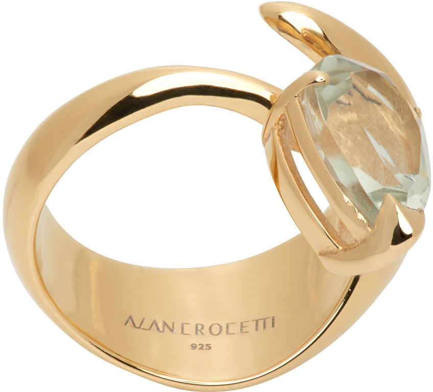 Alan Crocetti Gold Alien Ring Alan Crocetti