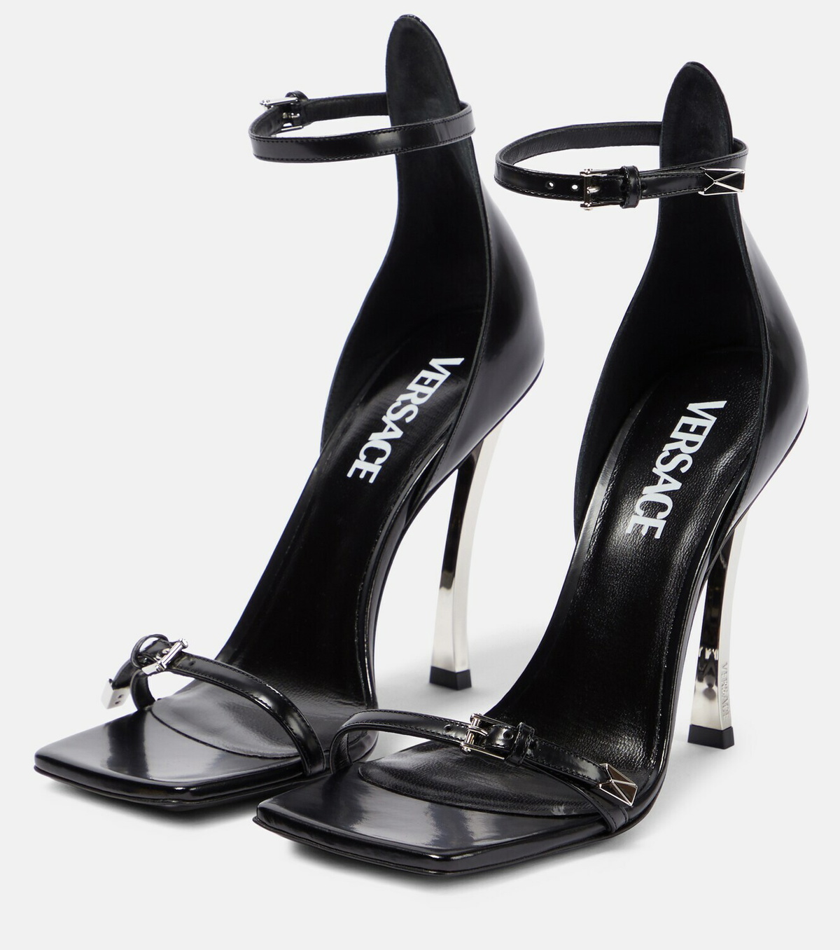 Versace Pin-Point leather sandals Versace