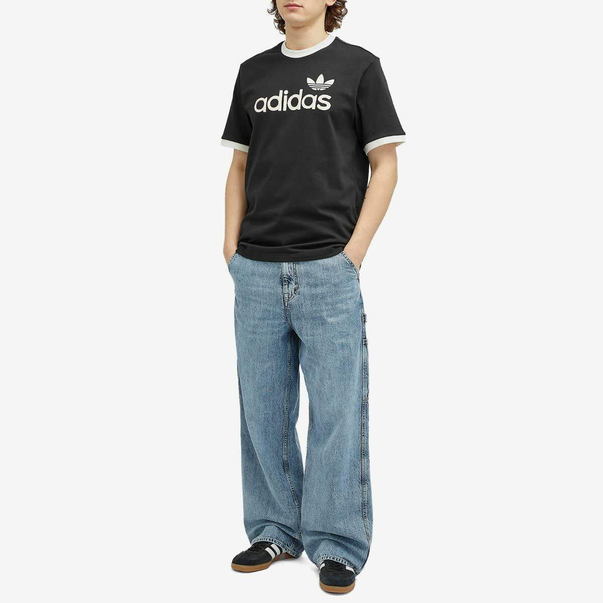 Adidas Simple T-Shirt in Black adidas