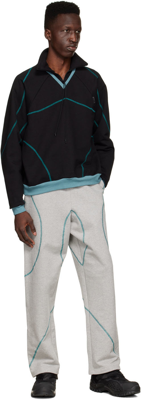 Saul Nash Black Cotton Sweater Saul Nash