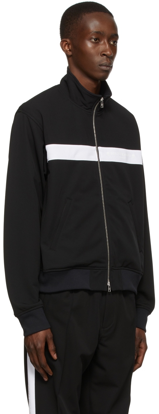 mastermind WORLD Black Polyester Track Jacket MASTERMIND WORLD