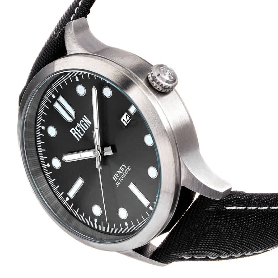 Reign Henry Automatic Gunmetal Dial Mens Watch REIRN6203 Reigning Champ