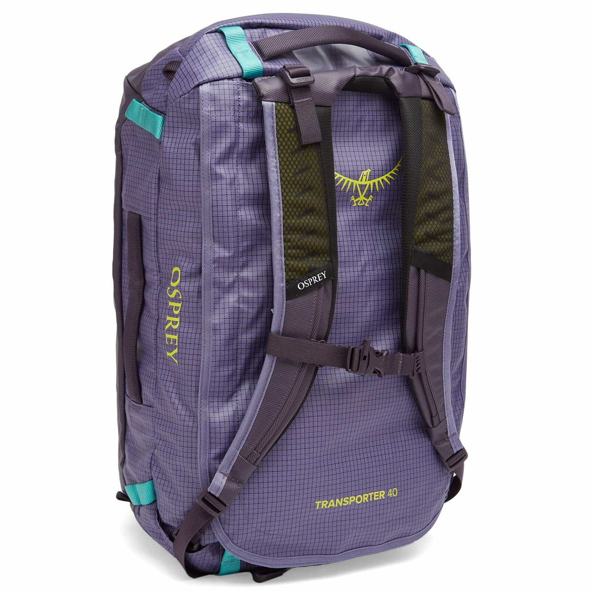 Osprey Transporter Duffel Bag 40 in Euphoria Purple/Purple Ink Osprey
