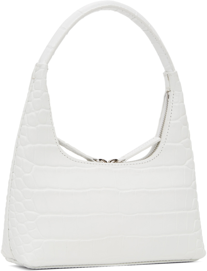 Marge Sherwood White Croc Leather Bag Marge Sherwood