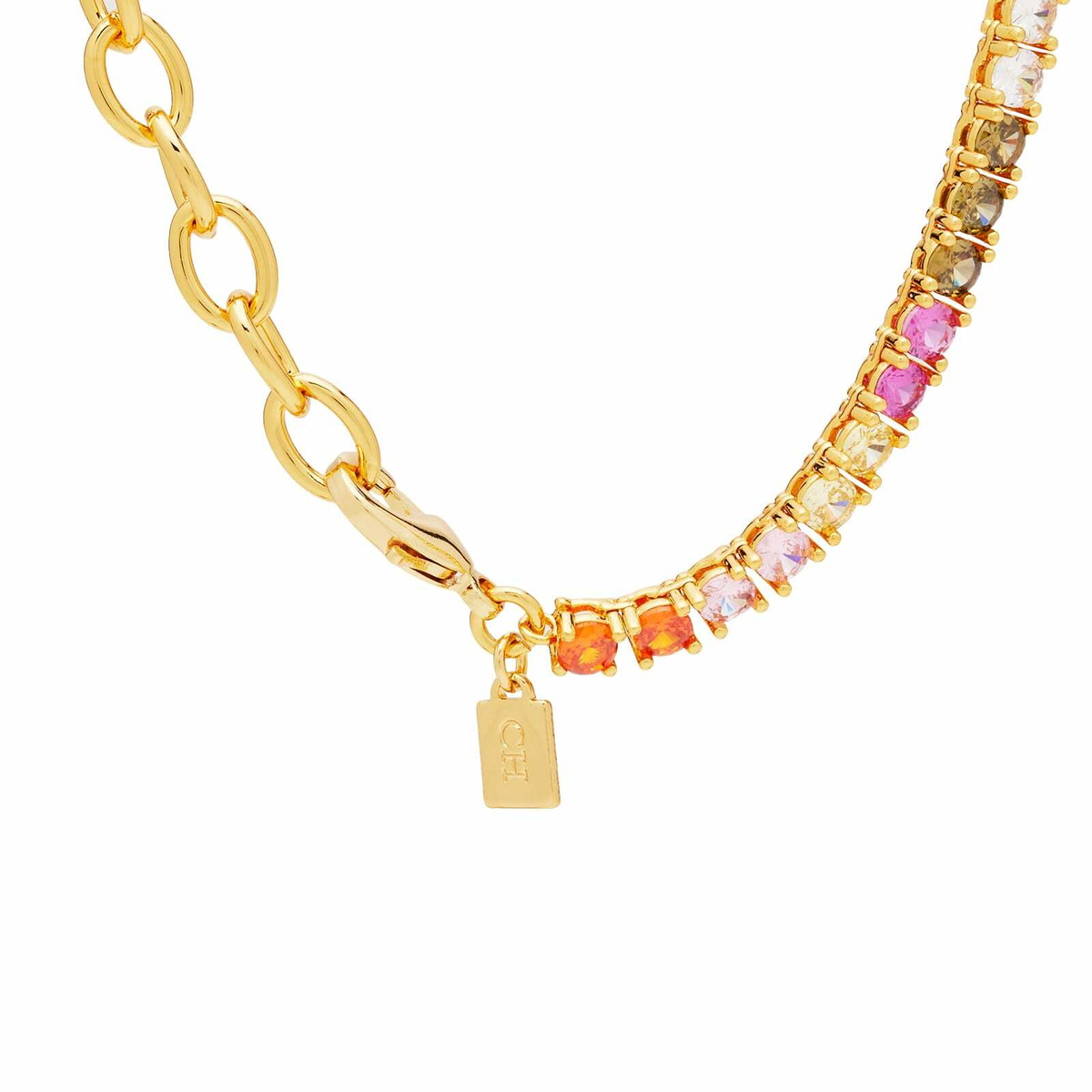 Crystal Haze Women's Serena Necklace in Rainbow Crystal Haze