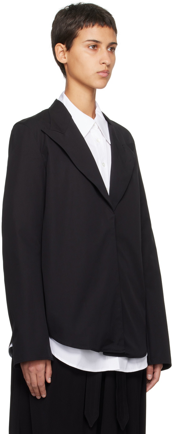 BITE Black Self-Tie Blazer BITE