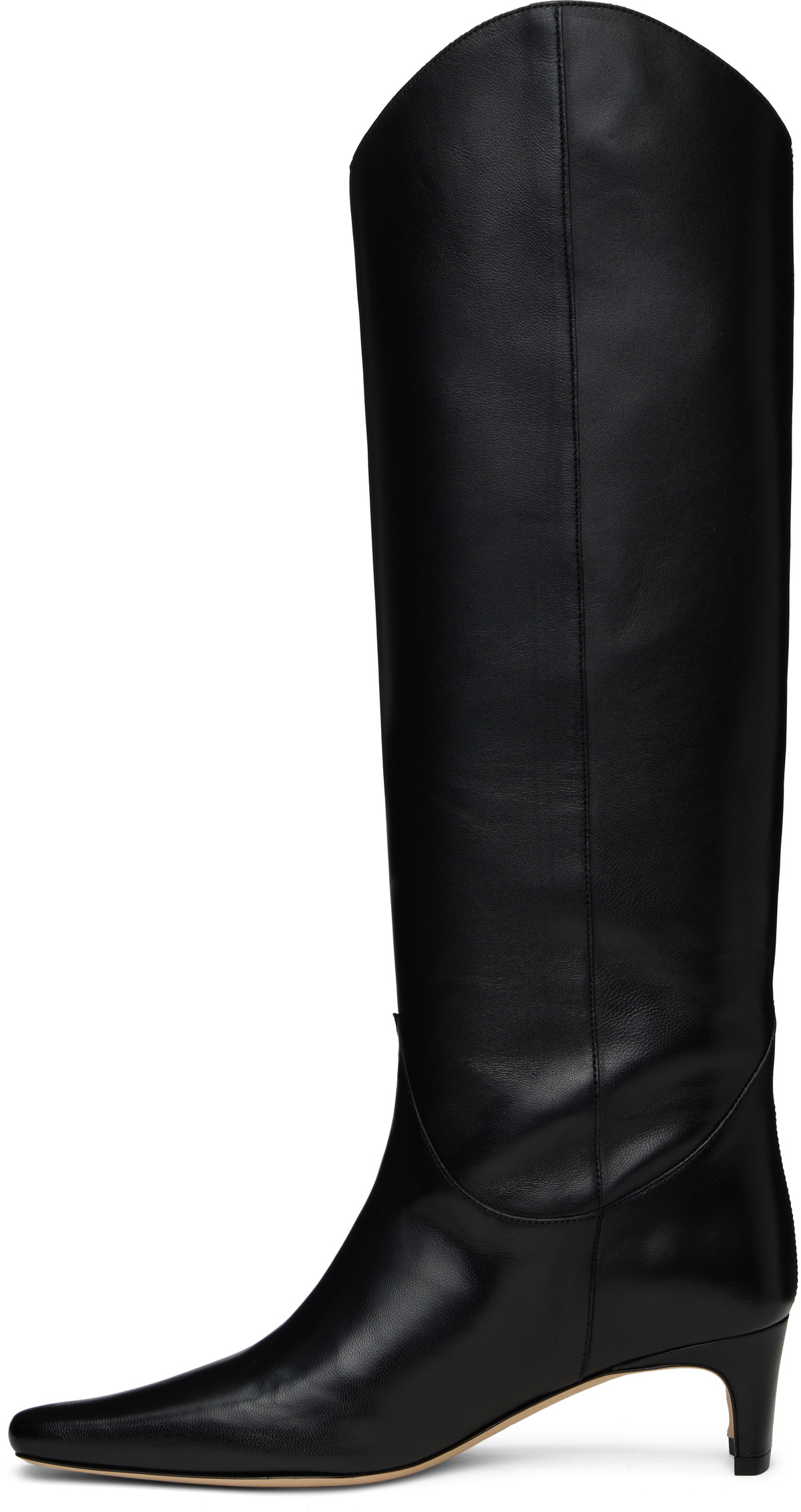 Staud Black Western Wally Tall Boots Staud