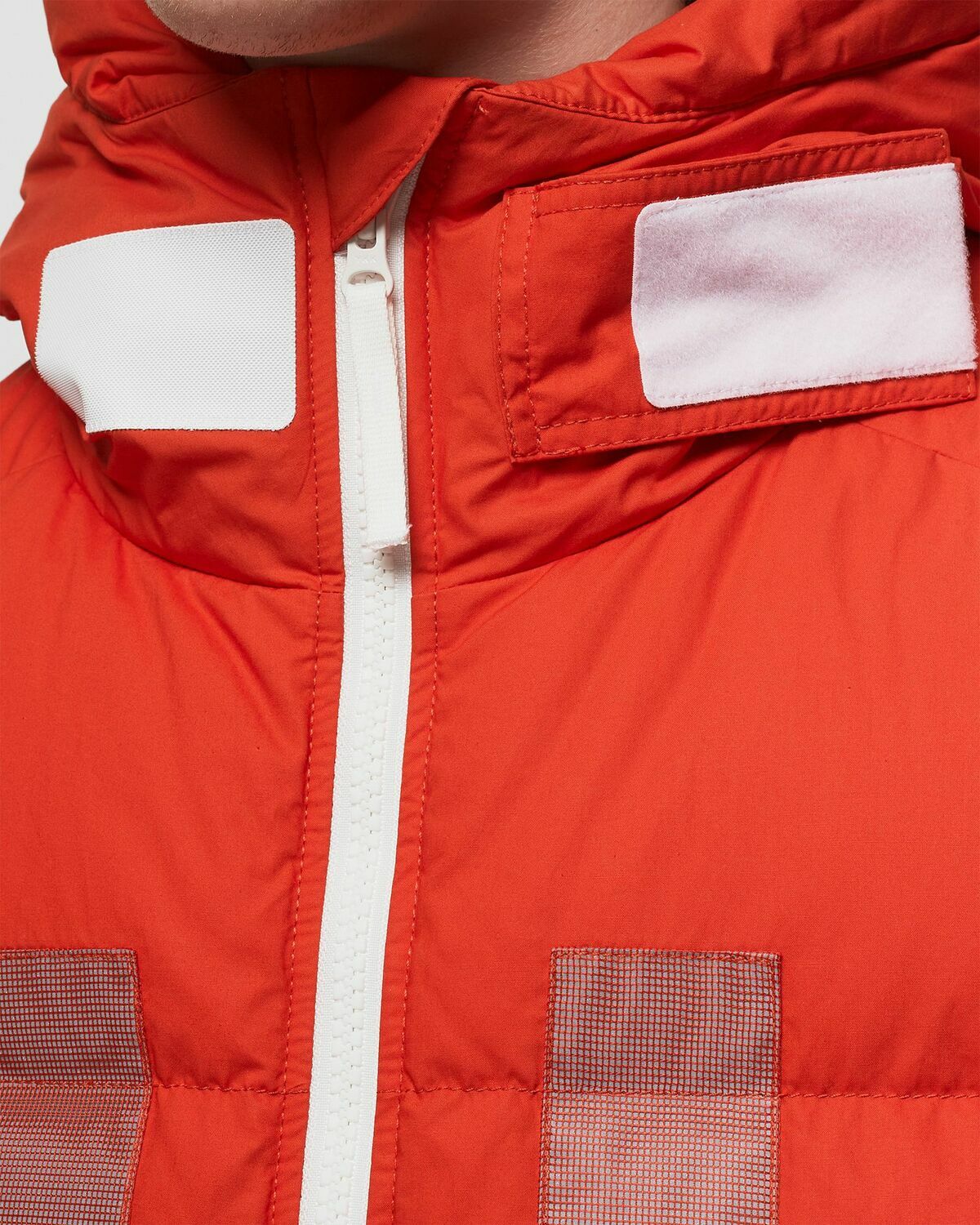 Stone Island Sleeveless Realdown Jacket Rubber Wax Poplin Down Stone ...